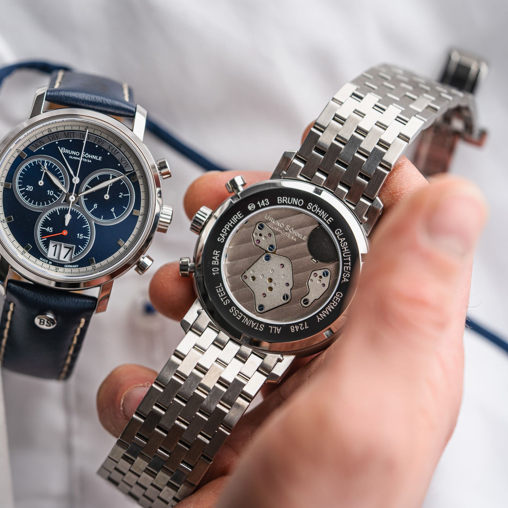 Bruno Söhnle Glashütte | Herrenuhr Marcato 17-13143-342